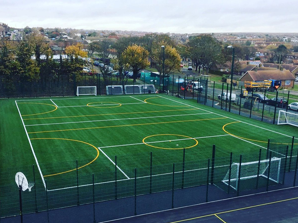 Best Football Court Construction in Dubai | Samtech